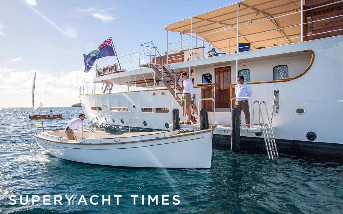 Onboard the 59m superyacht Marala following her two-year restoration