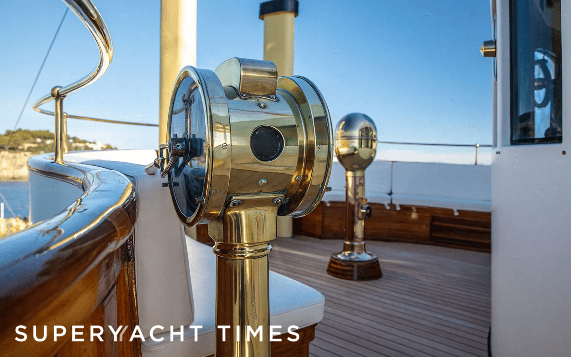Onboard the 59m superyacht Marala following her two-year restoration