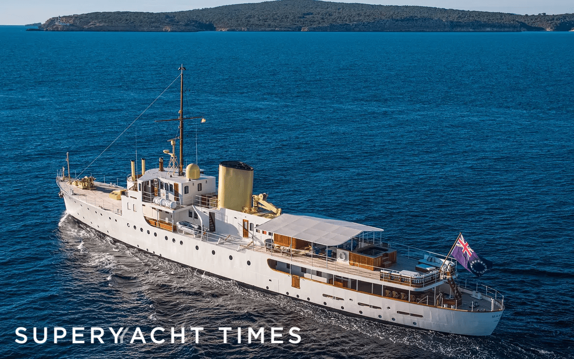 Onboard the 59m superyacht Marala following her two-year restoration