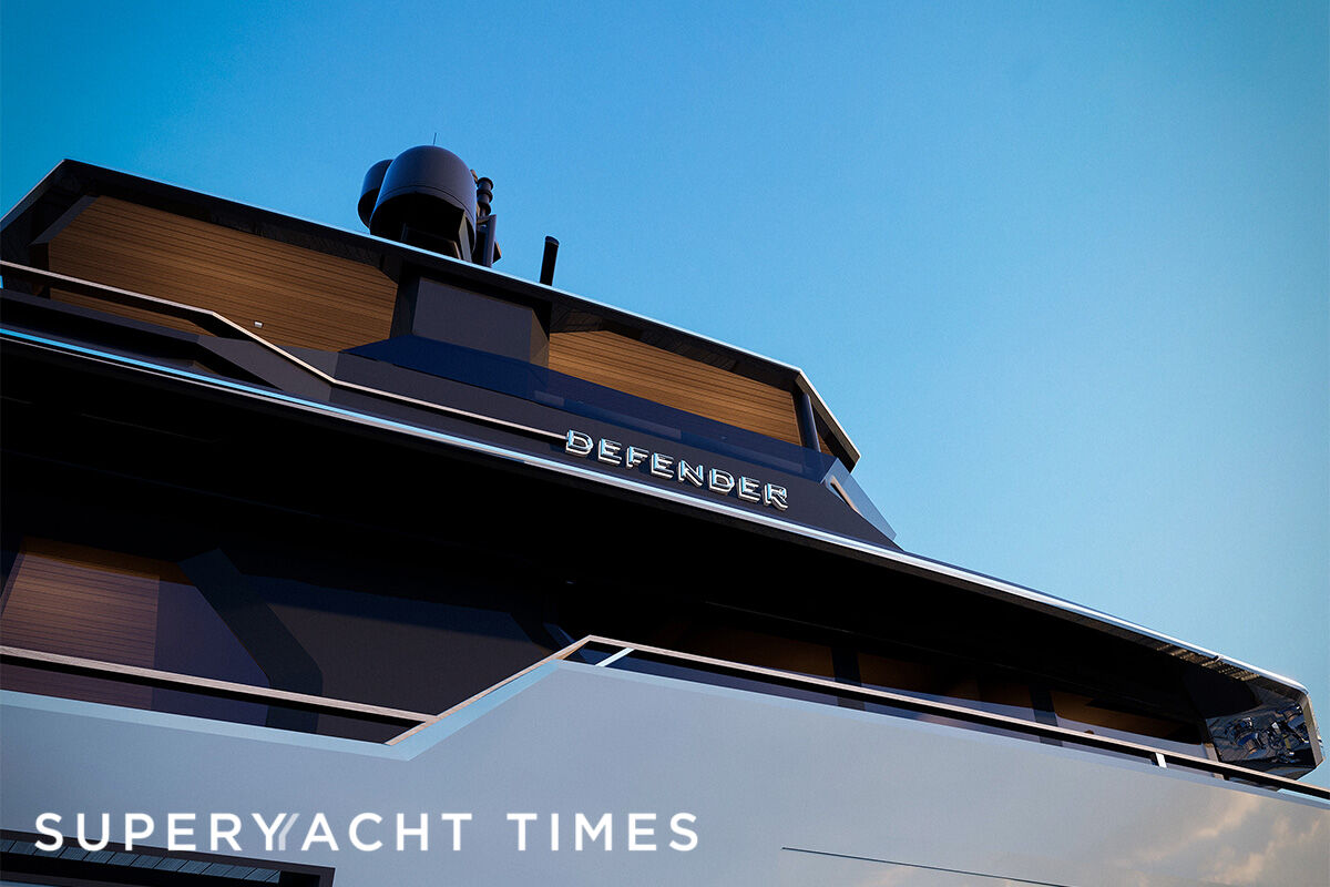 Vripack unveils new 30m motor yacht concept Defender