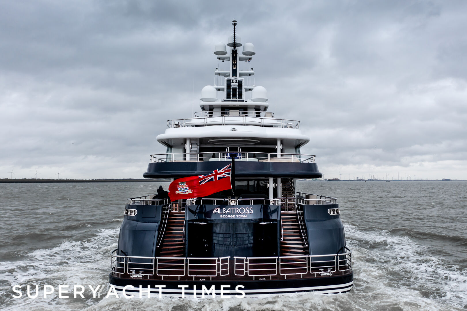 In pictures: 72m Delta Marine superyacht Albatross arrives in the ...