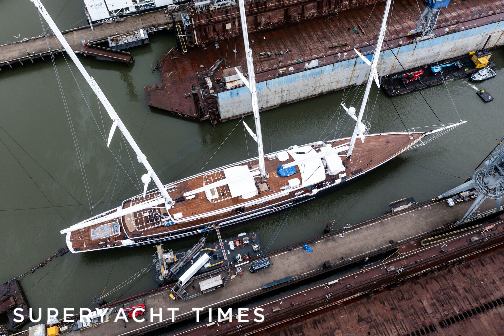 Oceanco 127m sailing yacht Y721 named Koru