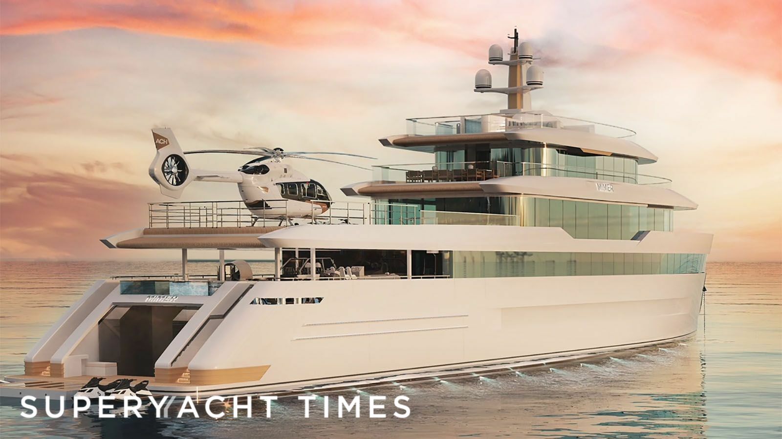 Introducing the 60m explorer yacht concept Mimer