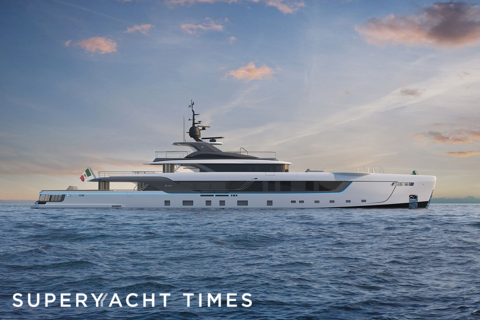 In-build 55m Admiral superyacht Silver Star for sale in final stages of ...