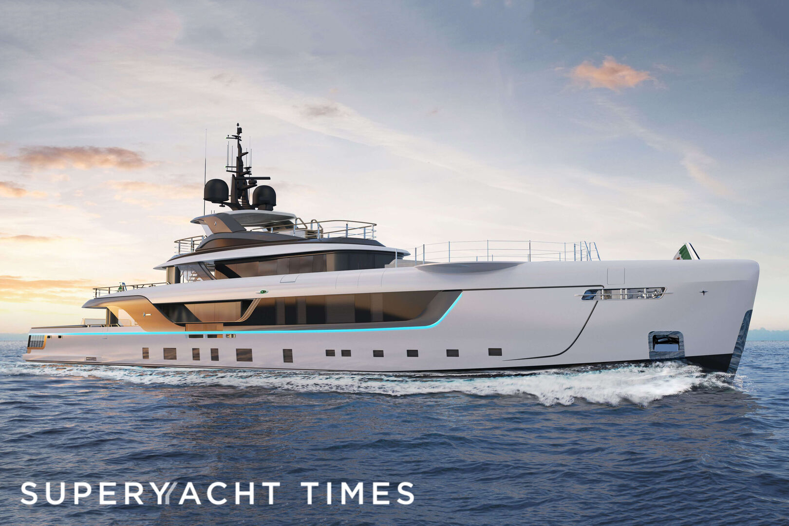 In-build 55m Admiral superyacht Silver Star for sale in final stages of ...