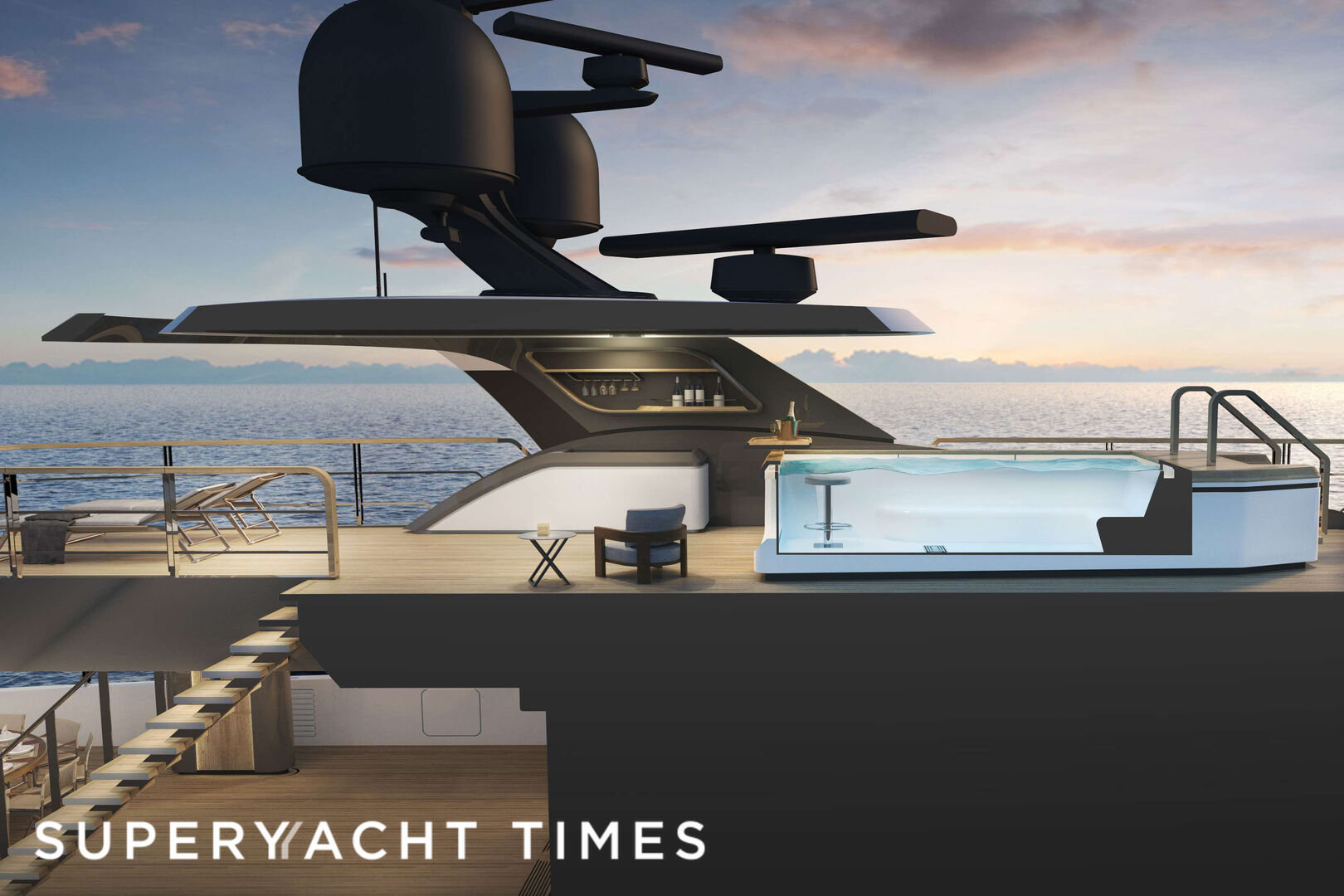 In-build 55m Admiral superyacht Silver Star for sale in final stages of ...