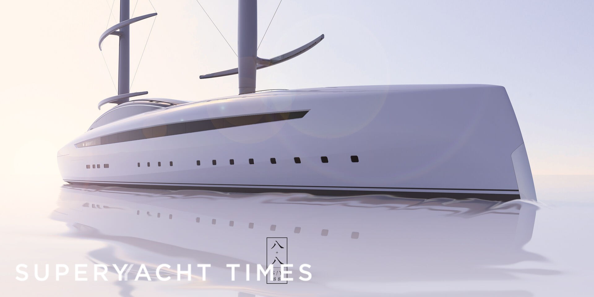 Introducing Double Luck: The 88m sailing yacht concept from Lobanov Design and Oceanco