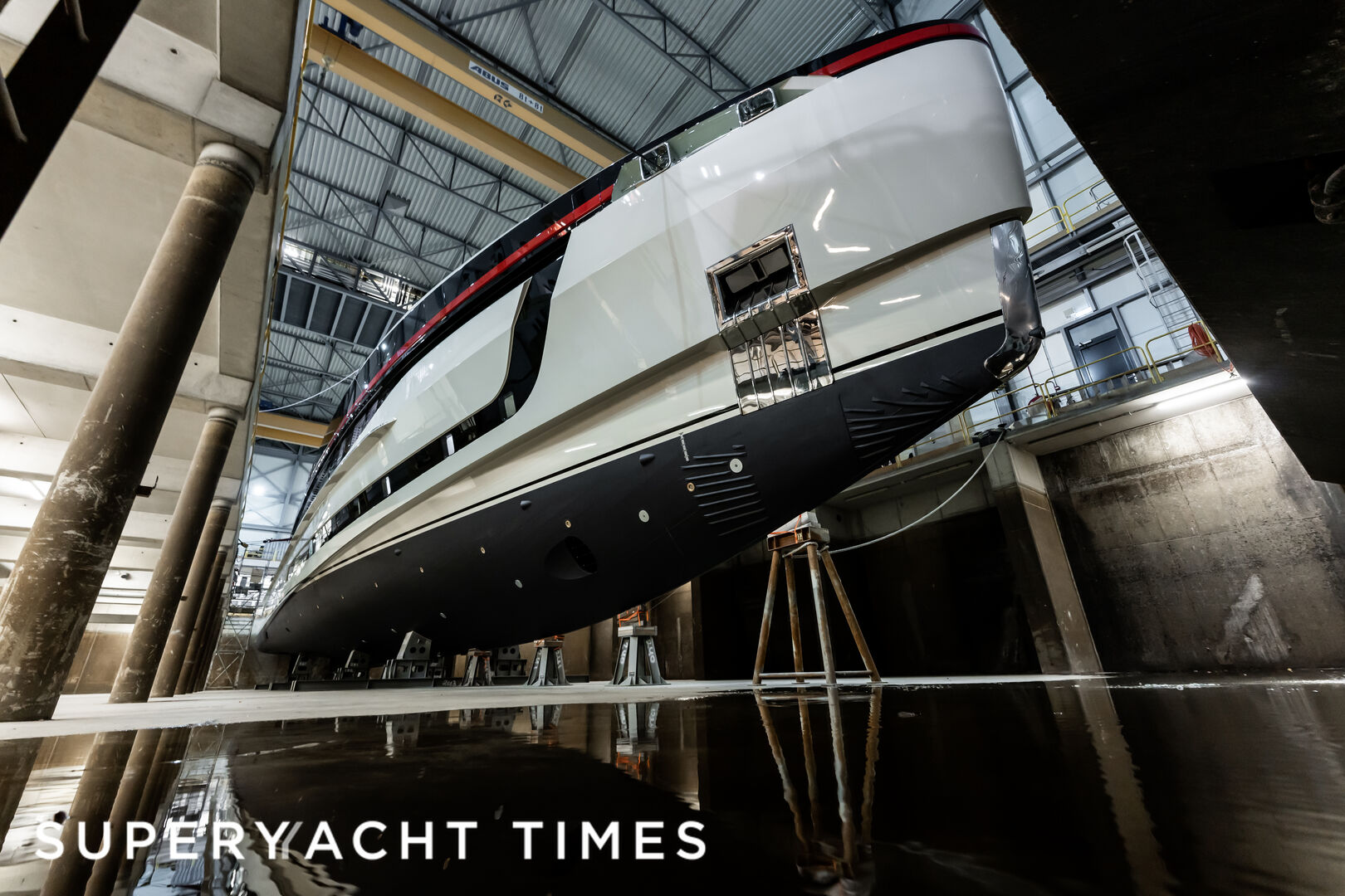 60m Heesen superyacht Project Skyfall launched and christened Ultra G