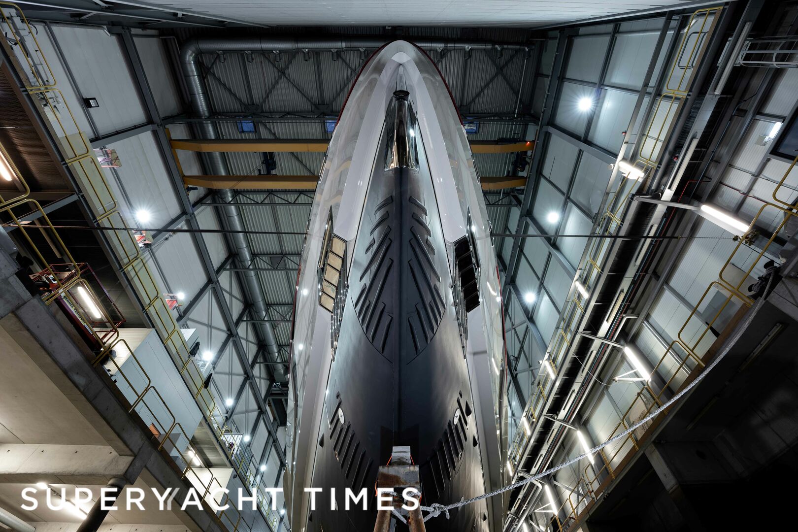 60m Heesen superyacht Project Skyfall launched and christened Ultra G