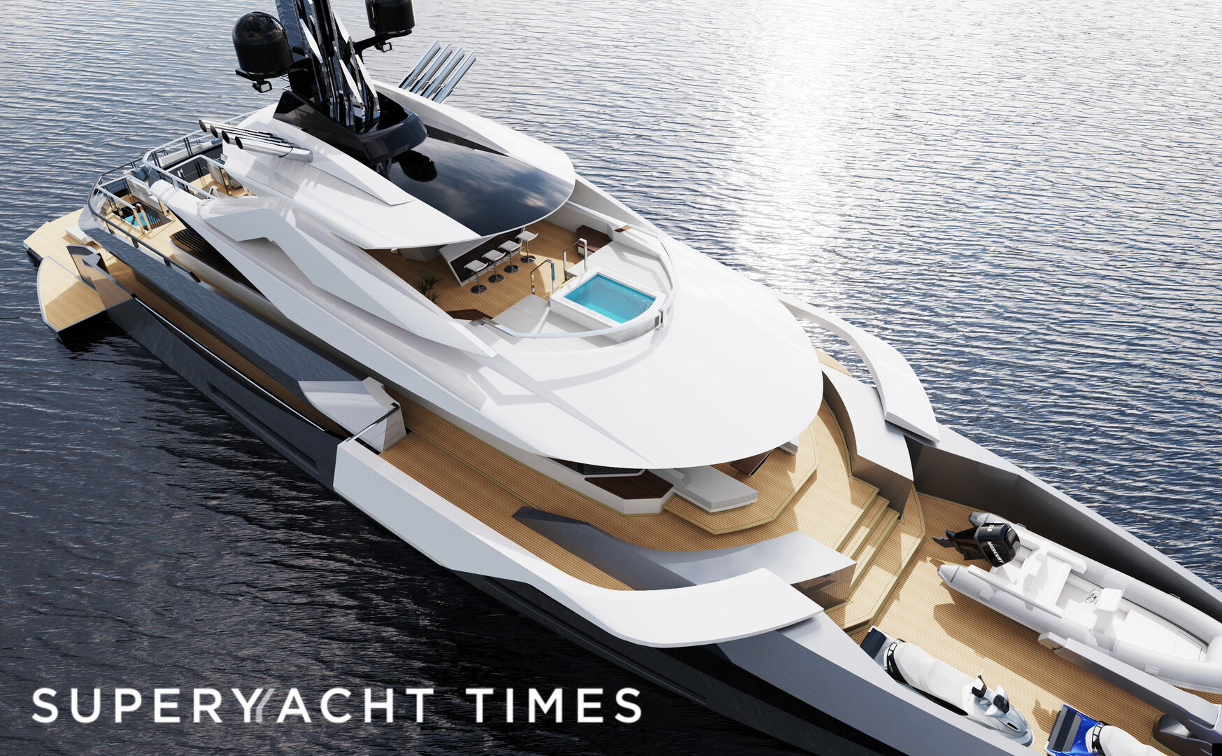 AES 50: First look at the all-new 50m superyacht concept by AES Yacht