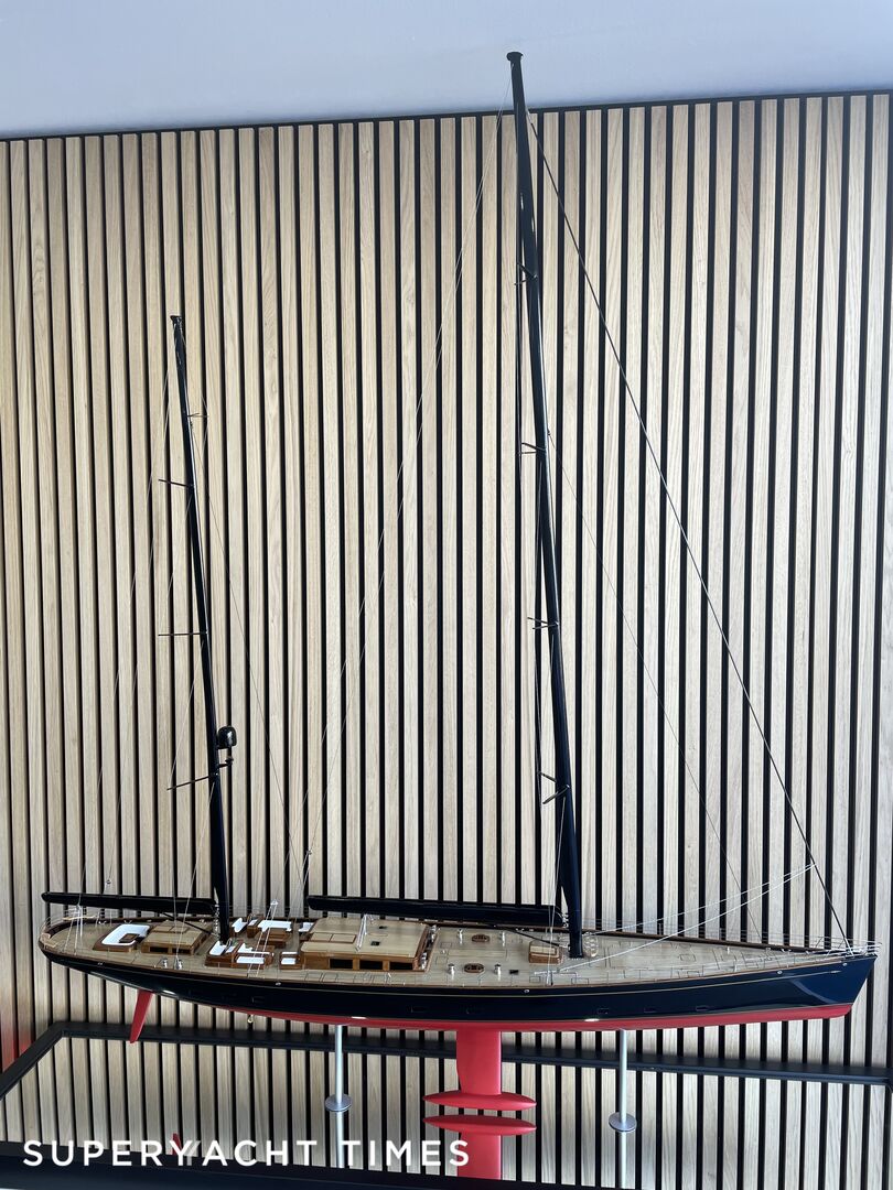 59m Vitters sailing yacht Maximus nears completion