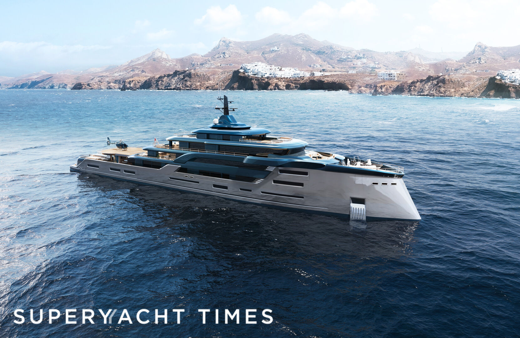 Theodoros Fotiadis Design presents the 105m superyacht concept, 5th Element