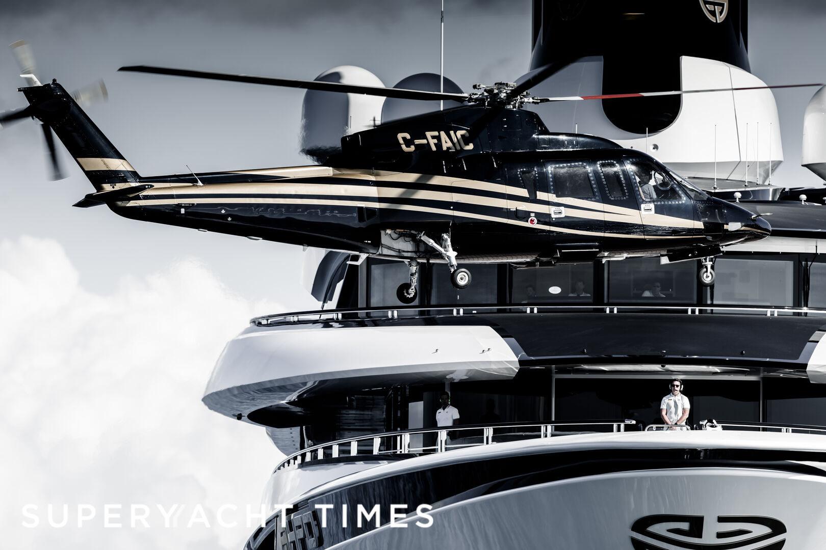 From sea to sky: Iconic helipads onboard superyachts