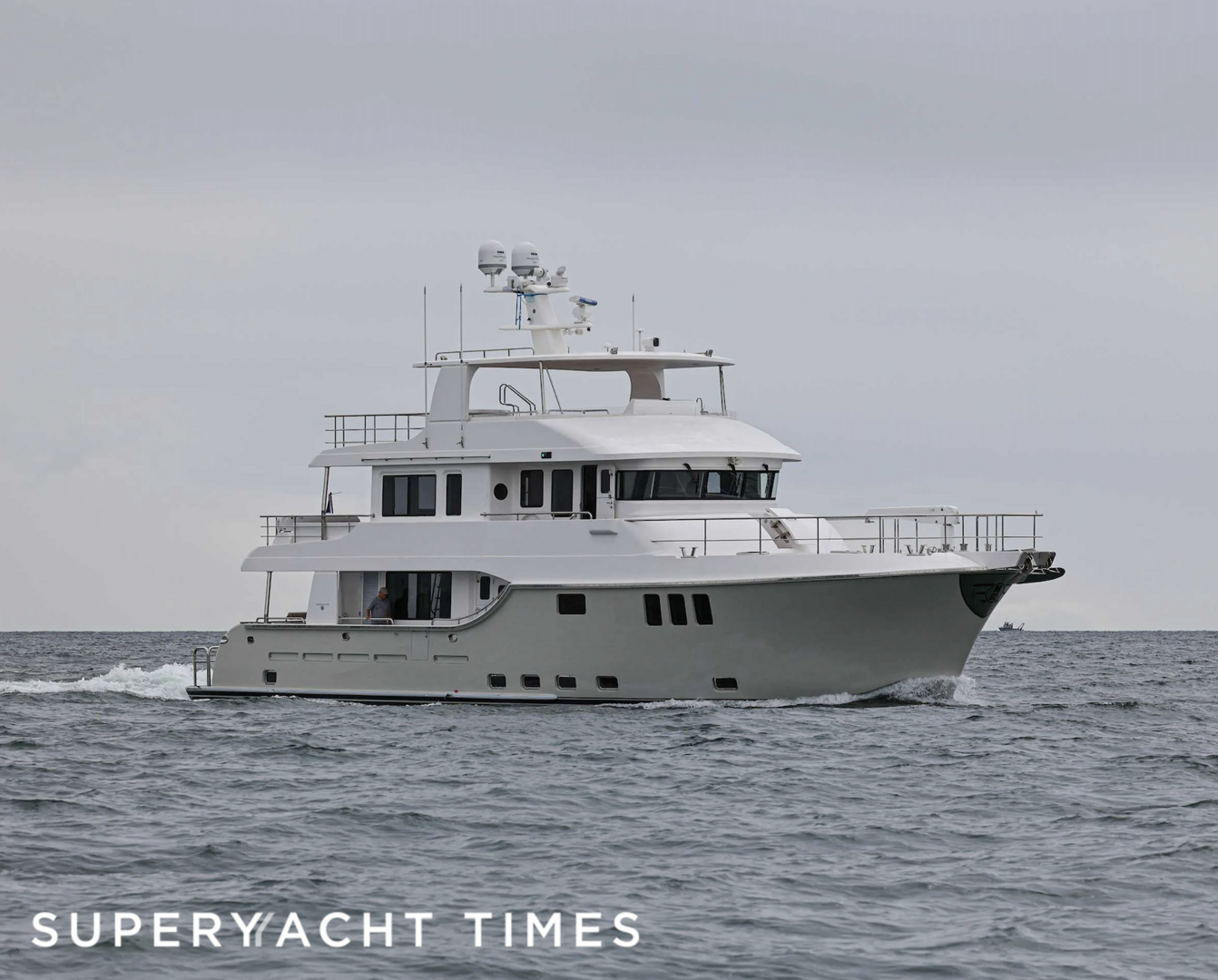24m Nordhavn 80 motor yacht Ourtheory delivered to owners