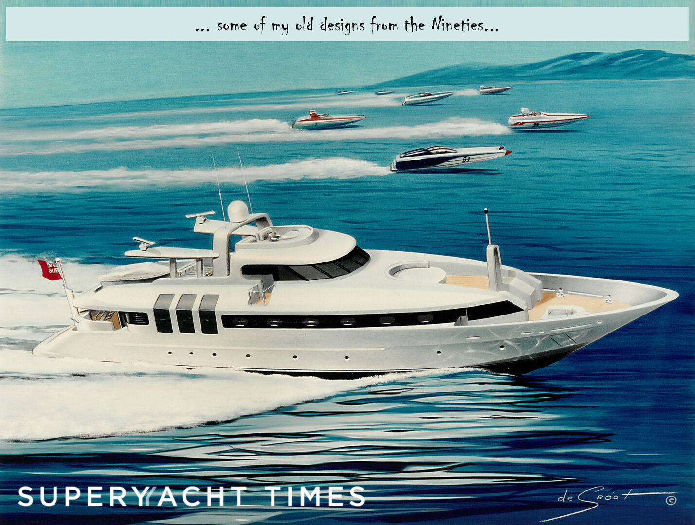 Becoming a yacht designer: 25 years of Guido de Groot