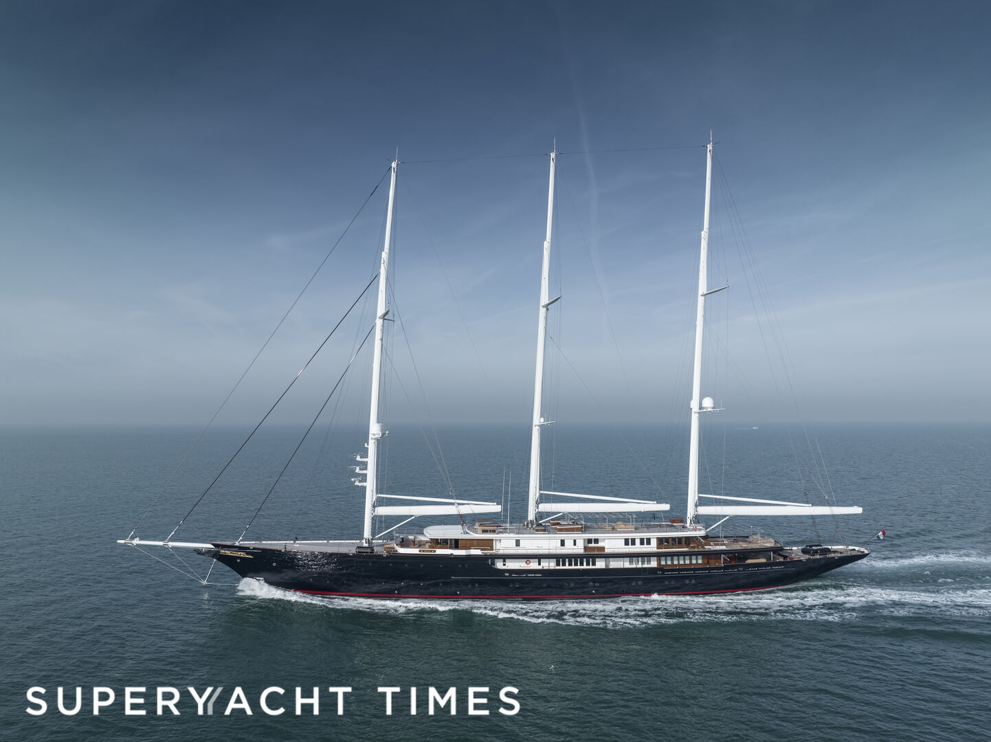 Video: 127m Oceanco Y721 superyacht Koru on sea trials