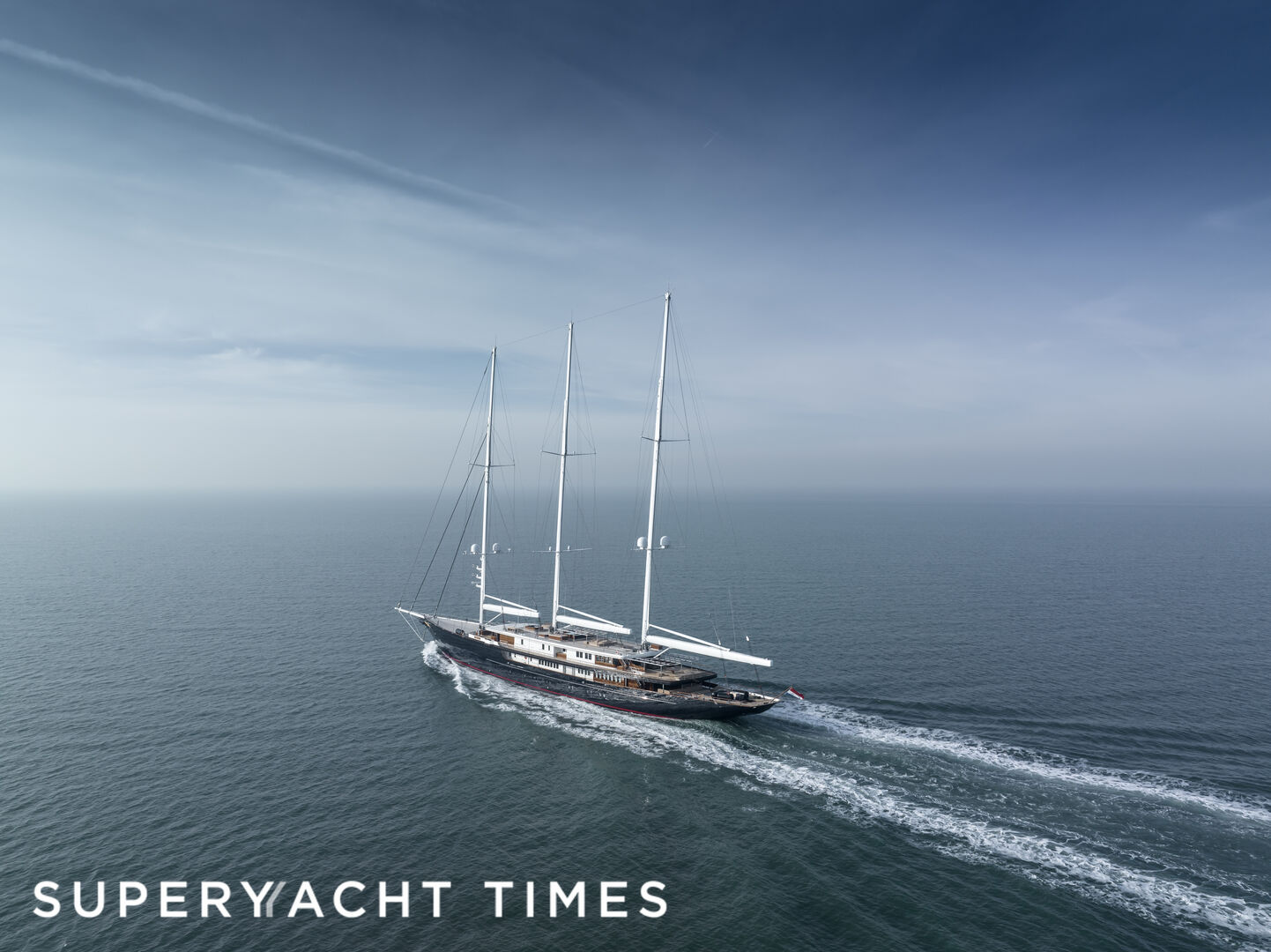 Video: 127m Oceanco Y721 superyacht Koru on sea trials