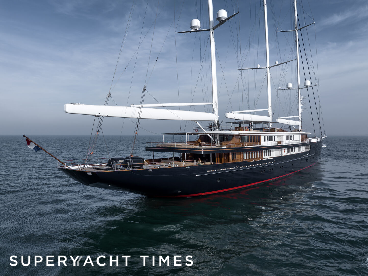 Video: 127m Oceanco Y721 superyacht Koru on sea trials