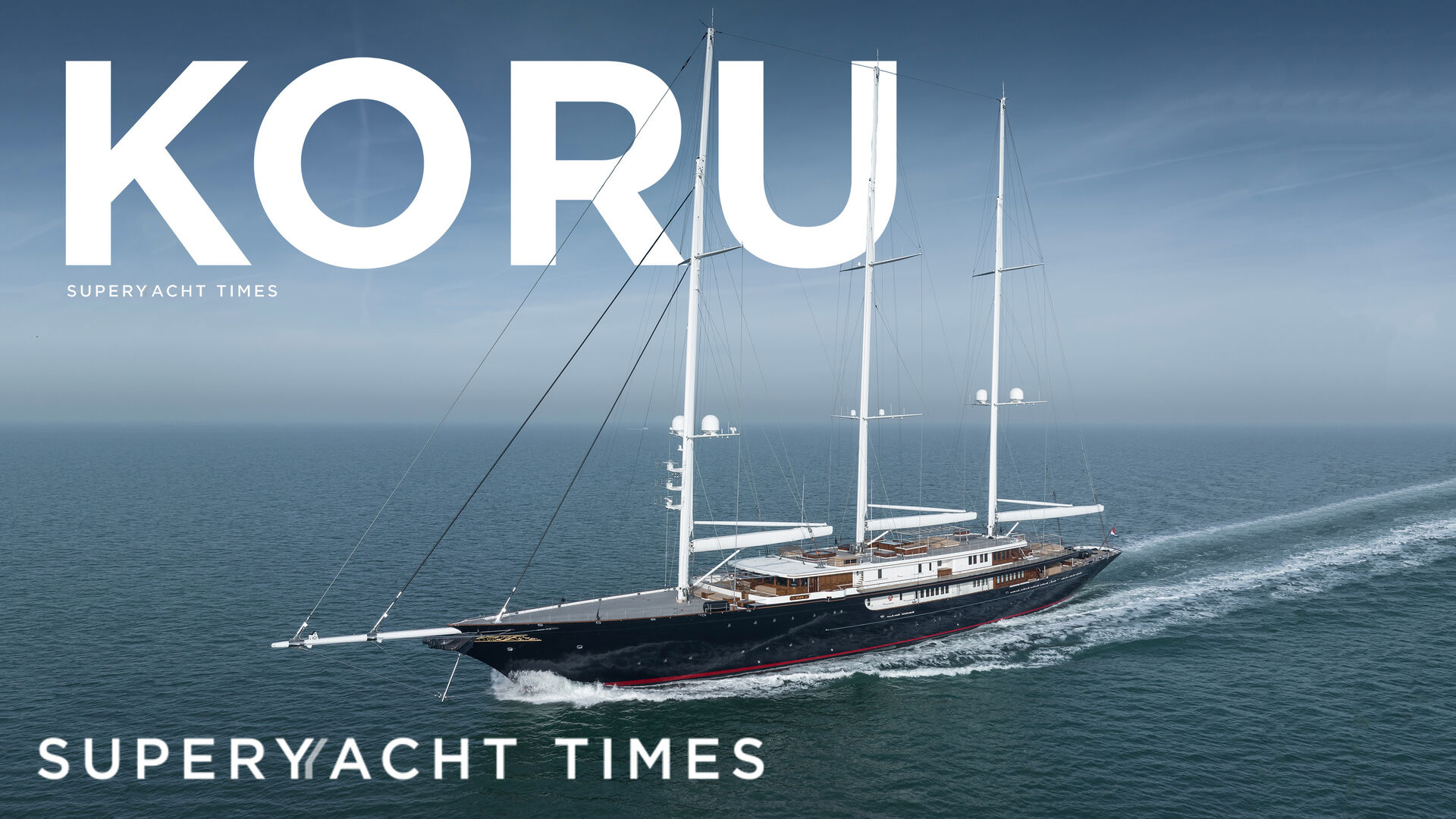 Video: 127m Oceanco Y721 superyacht Koru on sea trials