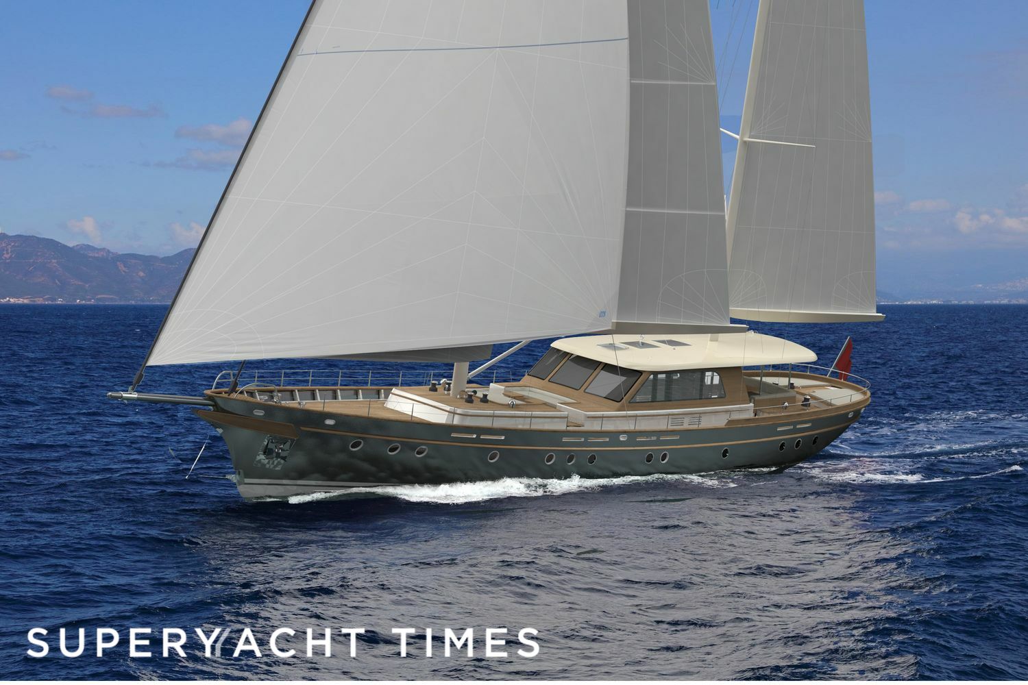 First look at 30m new build sailing yacht Vagante