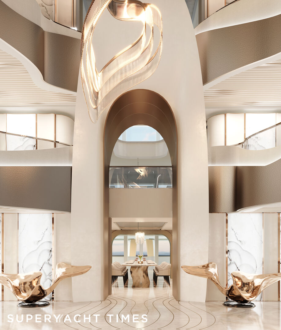 Slice: A closer look at the 85m Feadship superyacht concept