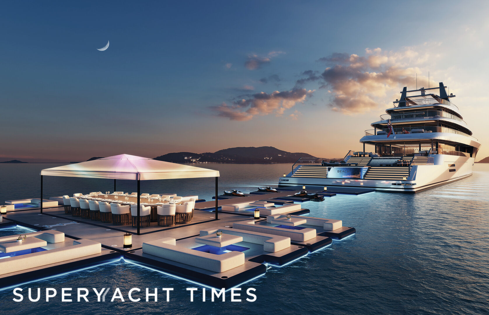 Sinot Yacht Architecture & Design unveils new BEACH superyacht series