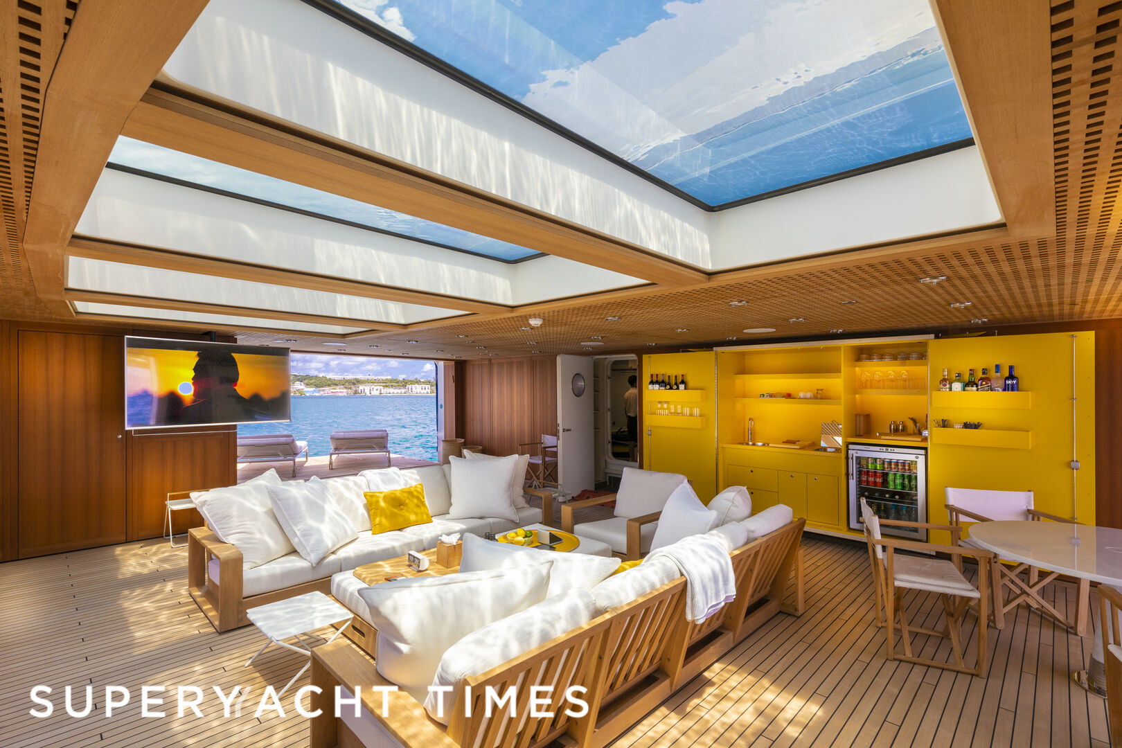 A closer look at 5 unique superyacht beach clubs