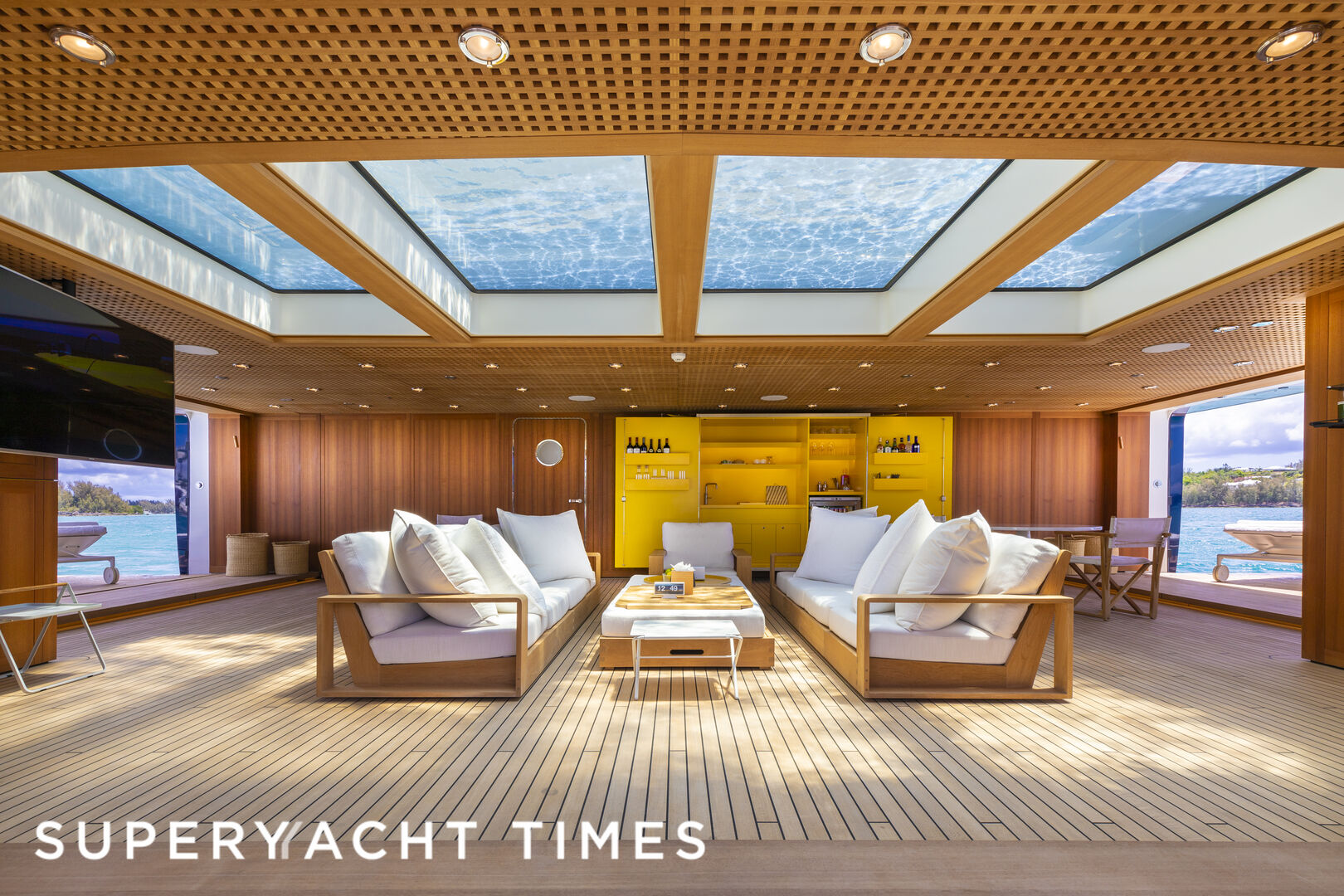 A closer look at 5 unique superyacht beach clubs
