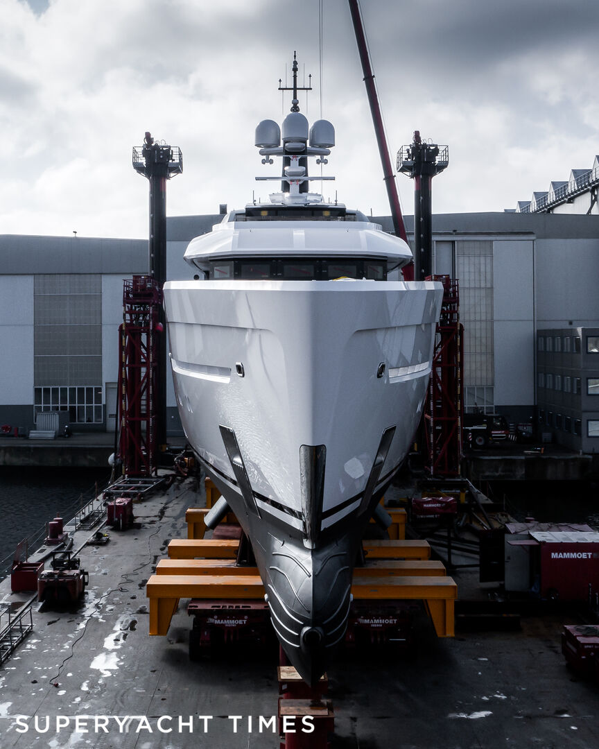 Third Amels 60 superyacht launched