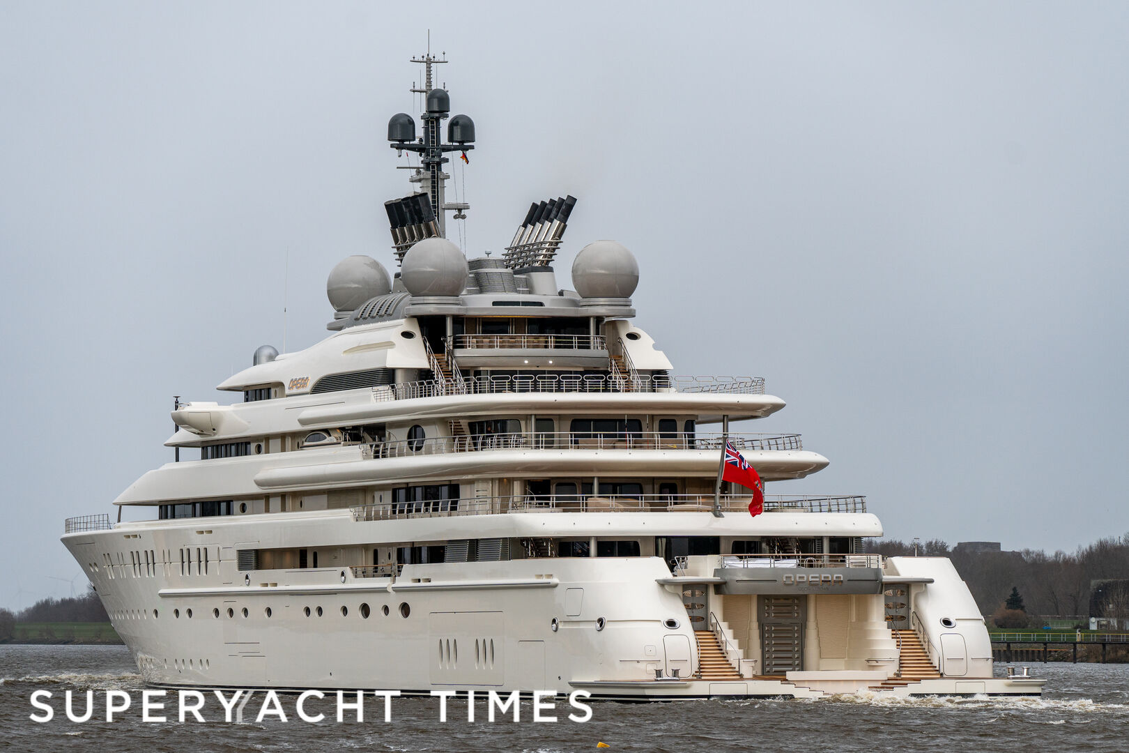 146m Lürssen superyacht Opera delivered