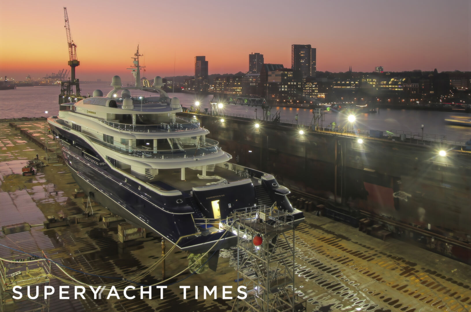 97m Lürssen superyacht Carinthia VII to be presented at Monaco Yacht ...