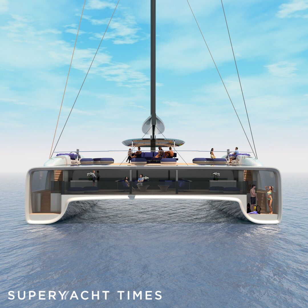 Domus Cat: The 30m catamaran concept from Van Geest Design and Rob ...