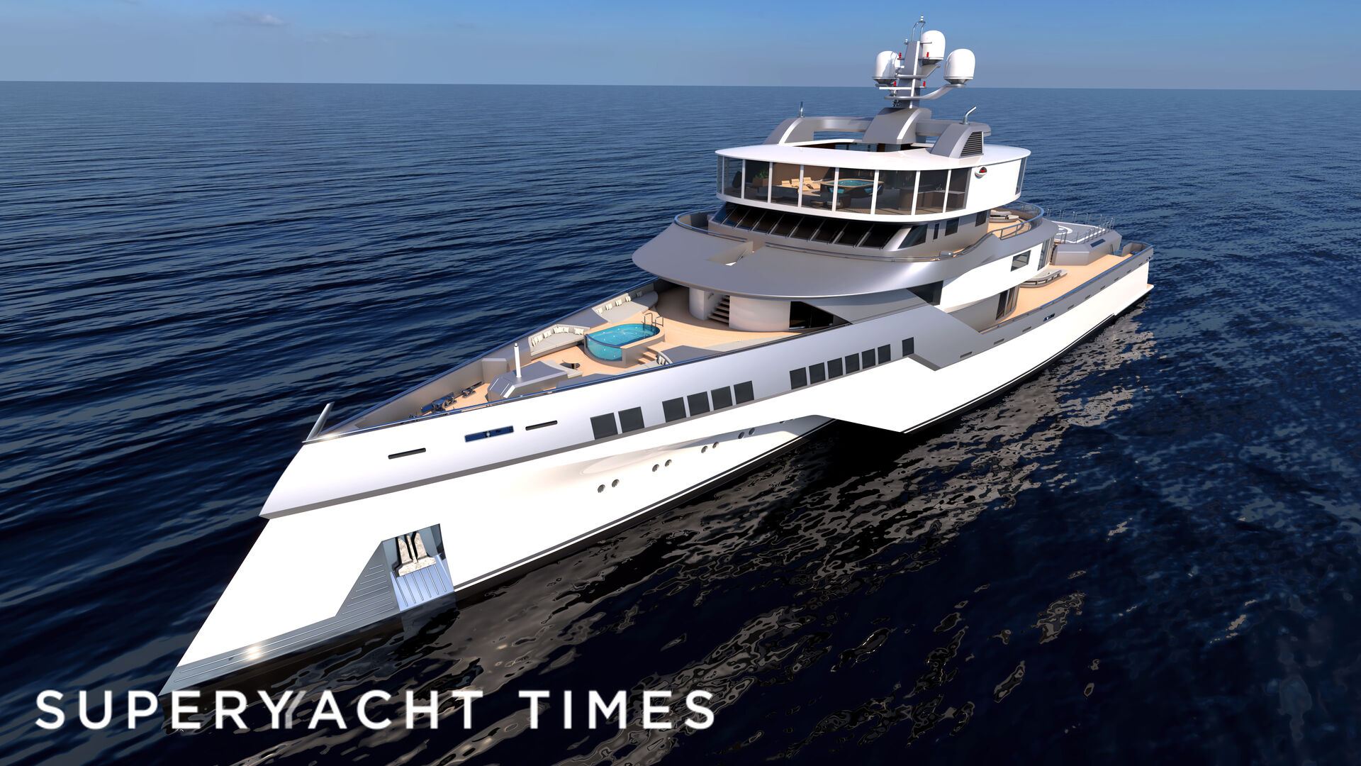 Enterprise: The 84m Star Trek USS Enterprise inspired trimaran yacht ...