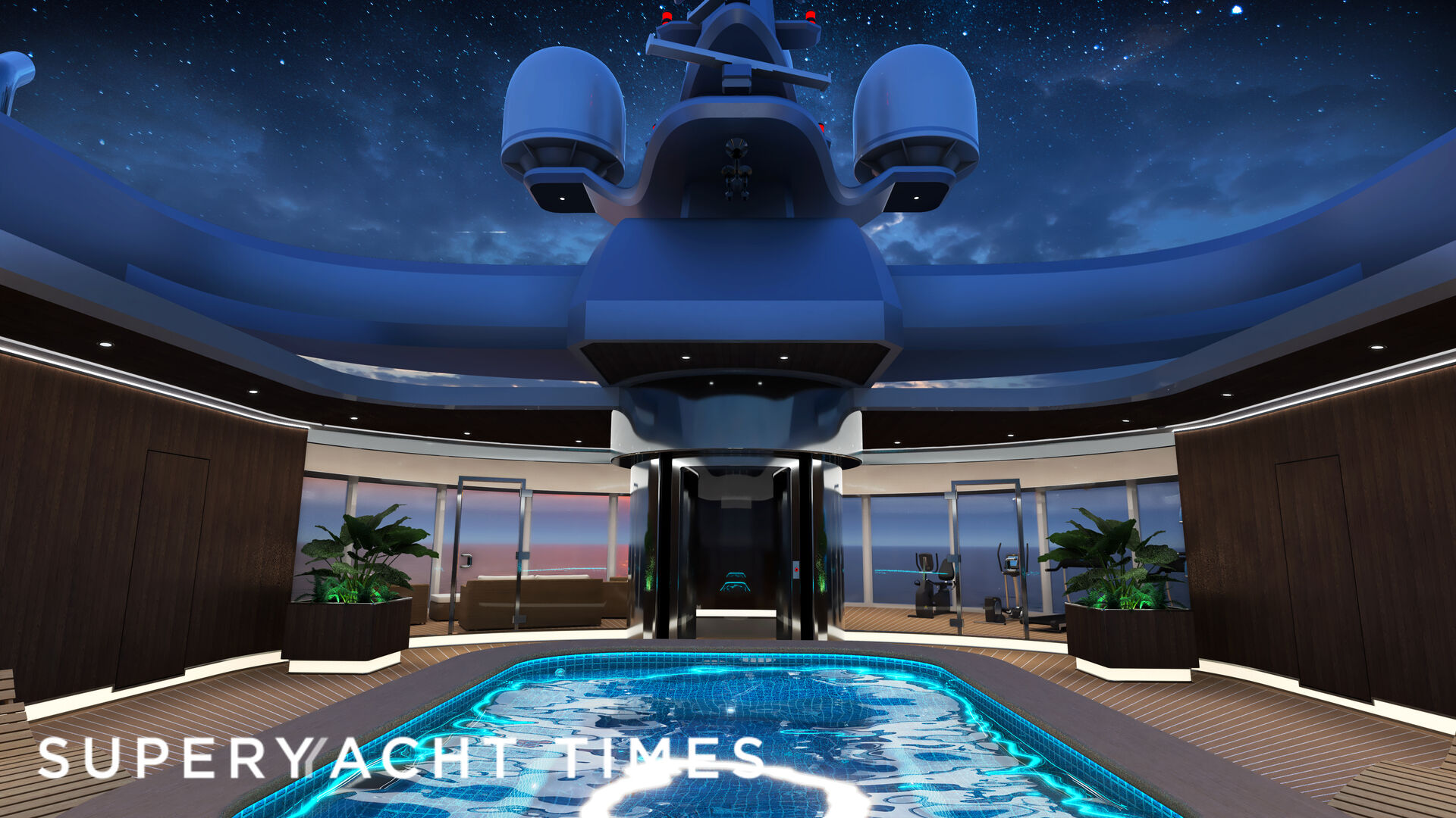 Enterprise: The 84m Star Trek USS Enterprise inspired trimaran yacht ...