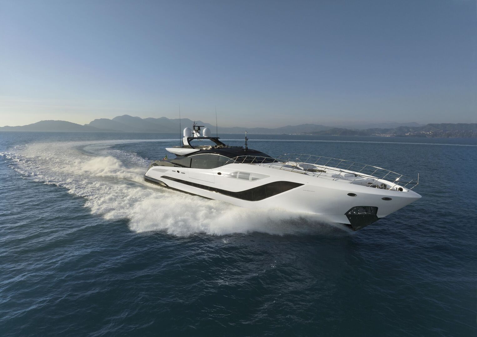A closer look onboard the first 50m Mangusta 165 REV superyacht
