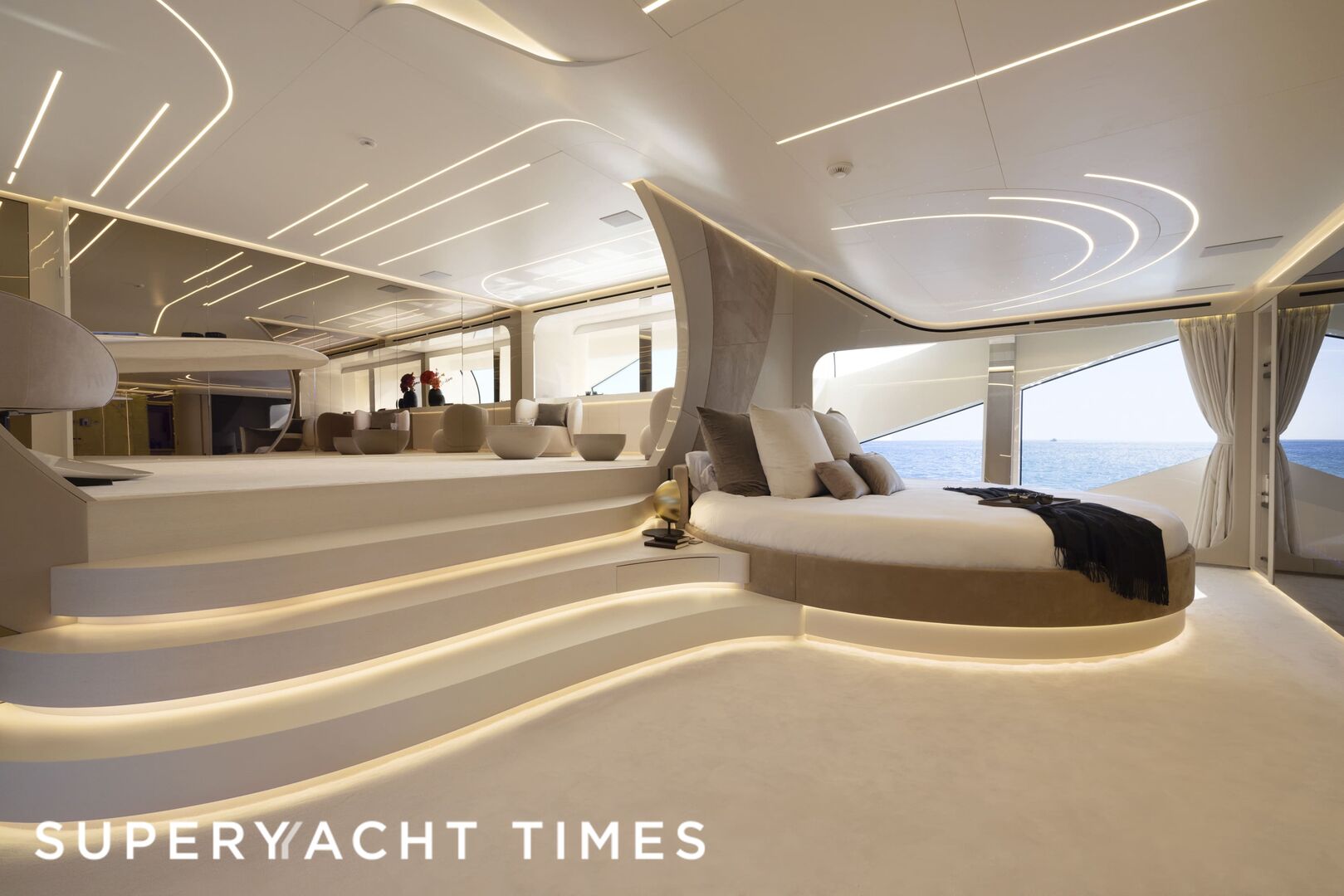 A closer look onboard the first 50m Mangusta 165 REV superyacht