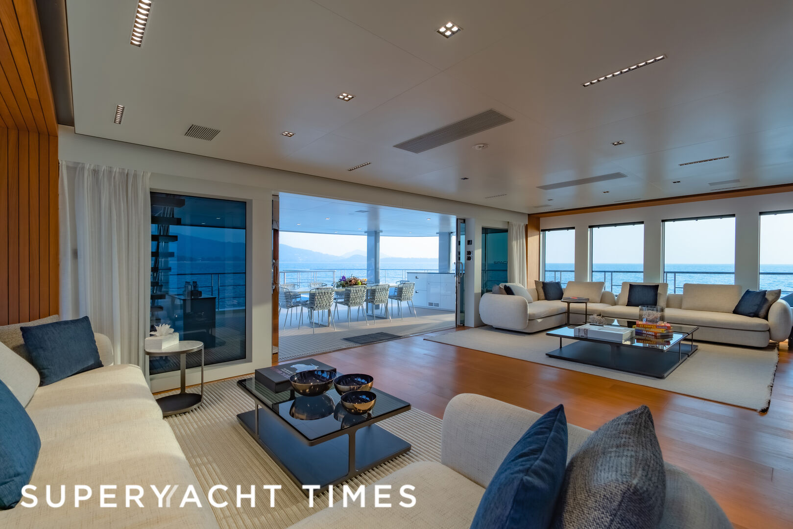 Onboard the 35m Space Cat by SilverYachts