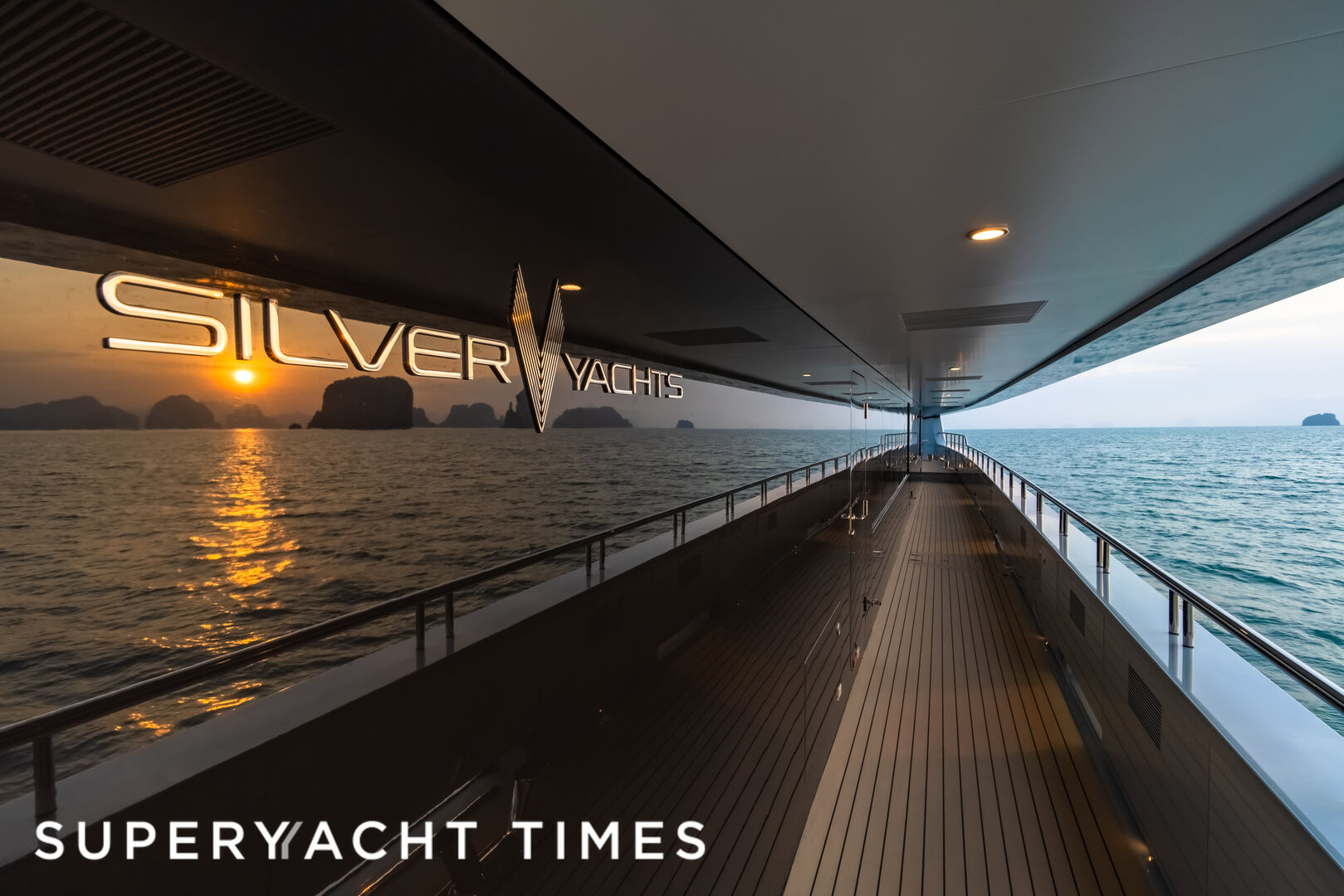 Onboard the 35m Space Cat by SilverYachts