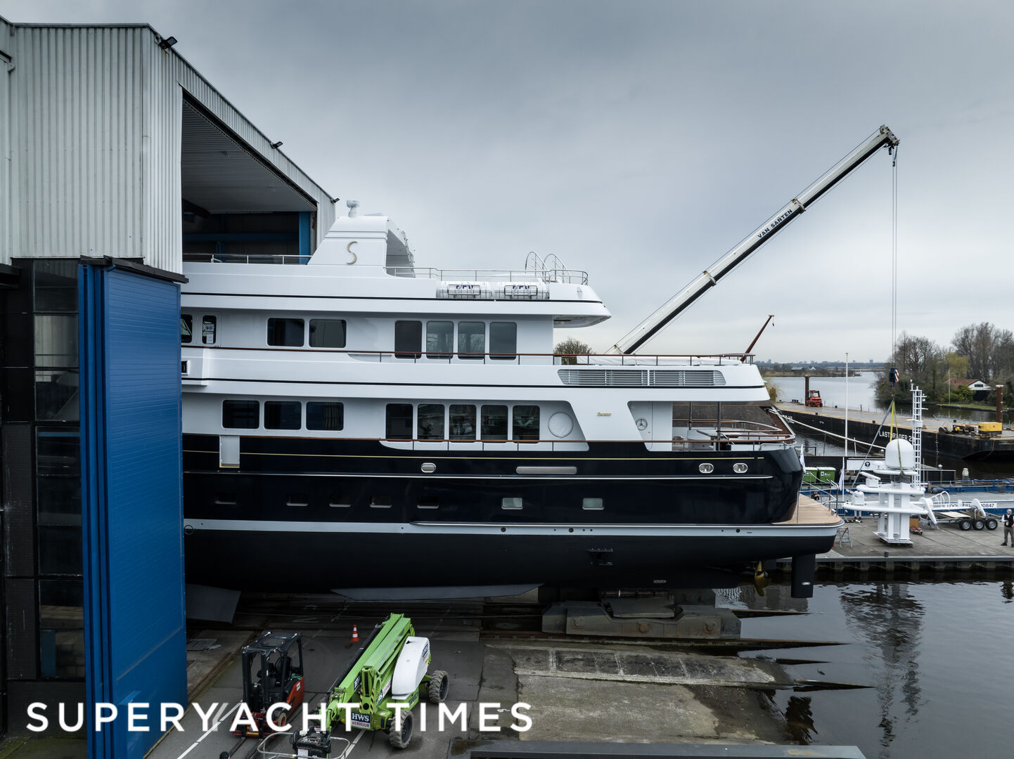 In pictures: 43m explorer yacht Moonshadow relaunched by Feadship