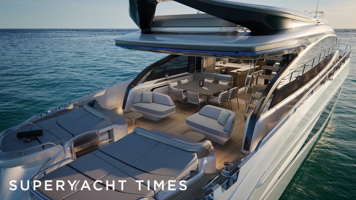 Princess Yachts announces new 25m flagship S class yacht Princess S80