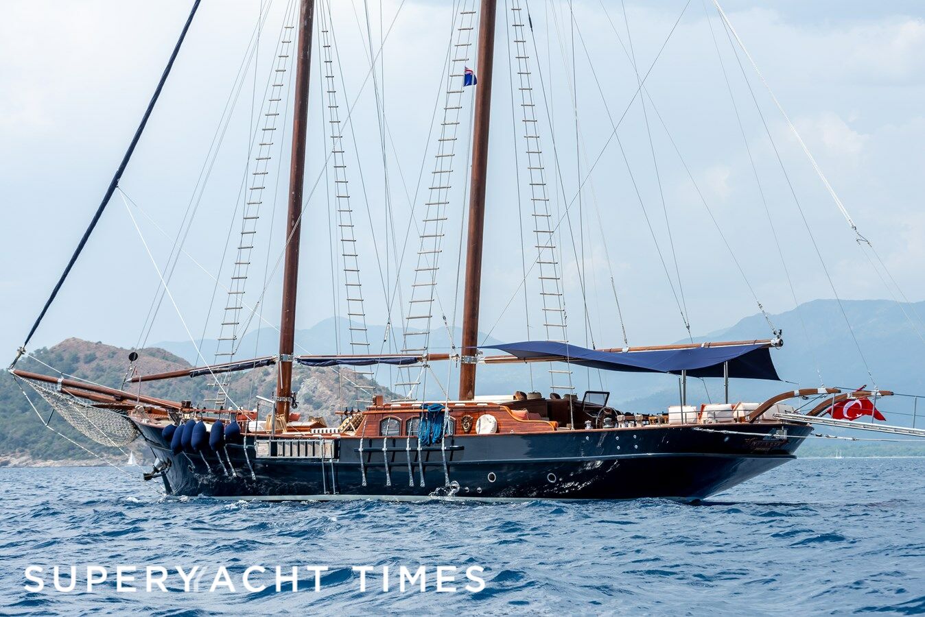 Restored to glory: The history of the 30m Captain Cook yacht with her ...