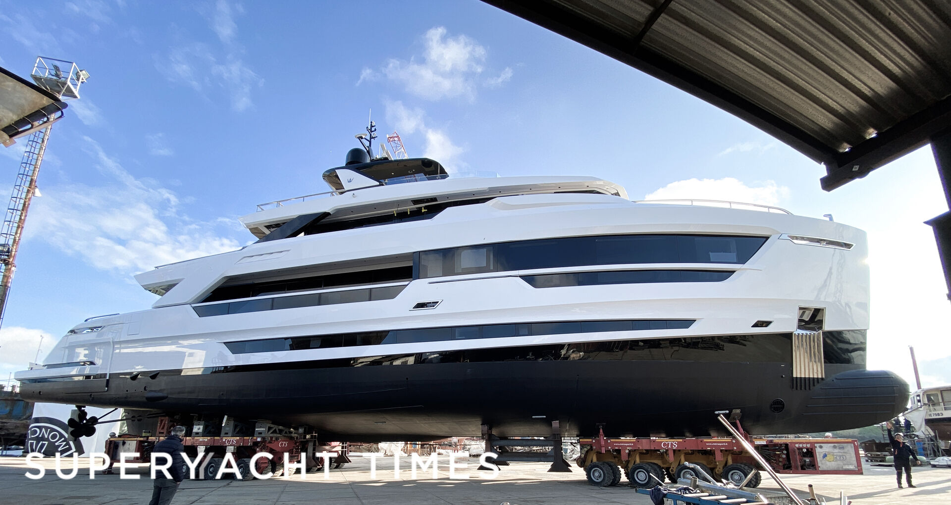 First 37m Ocean King Ducale 120 superyacht launched