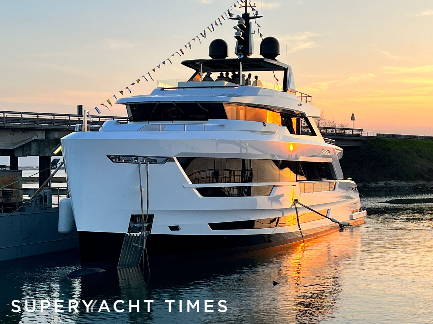 First 37m Ocean King Ducale 120 superyacht launched