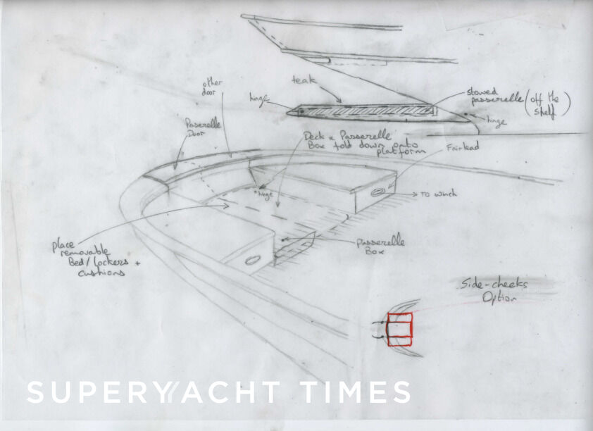 Rob Doyle's 50m concept superyacht Project 111 inspired by 19th century ...