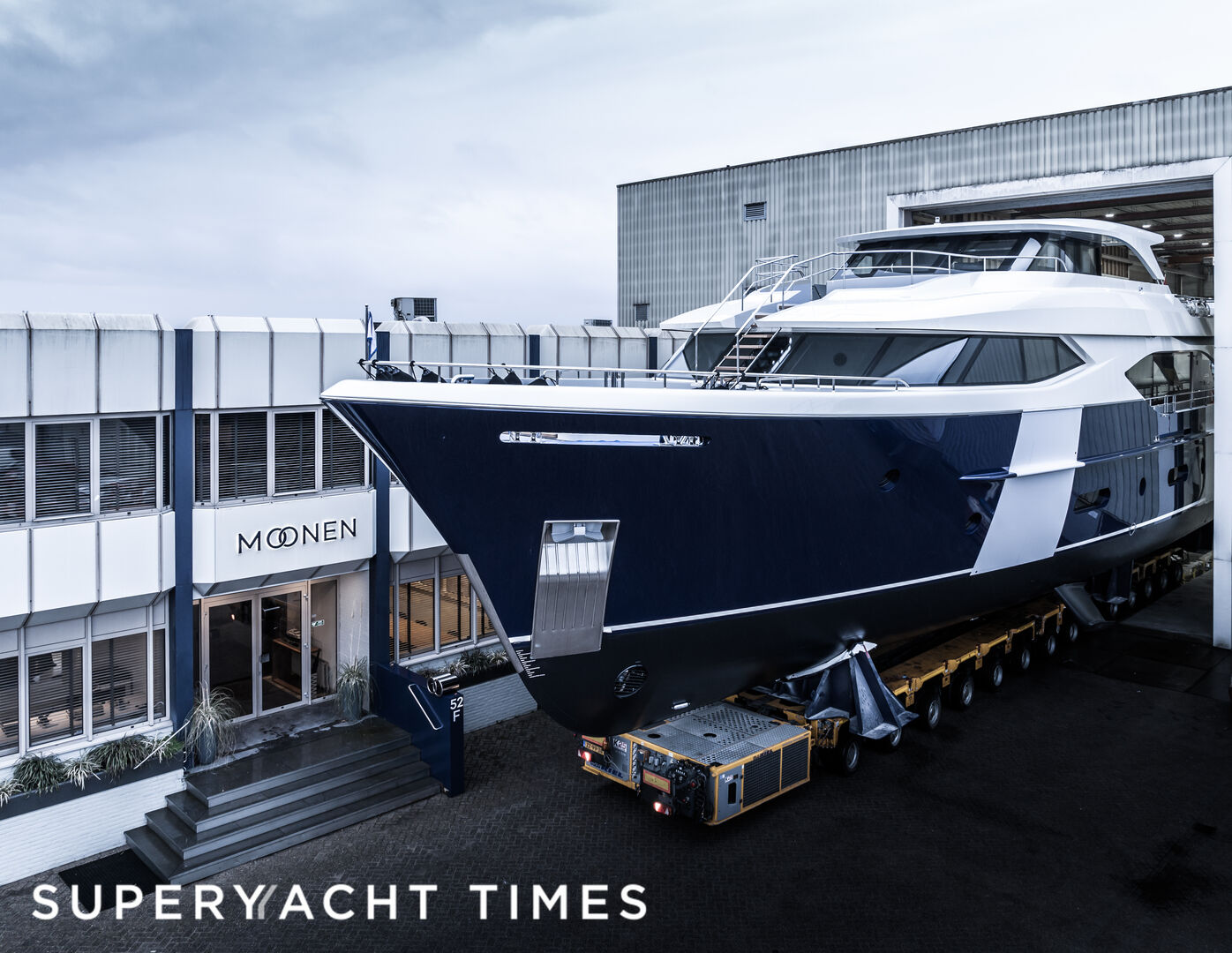 First 34m Moonen 110 yacht launched