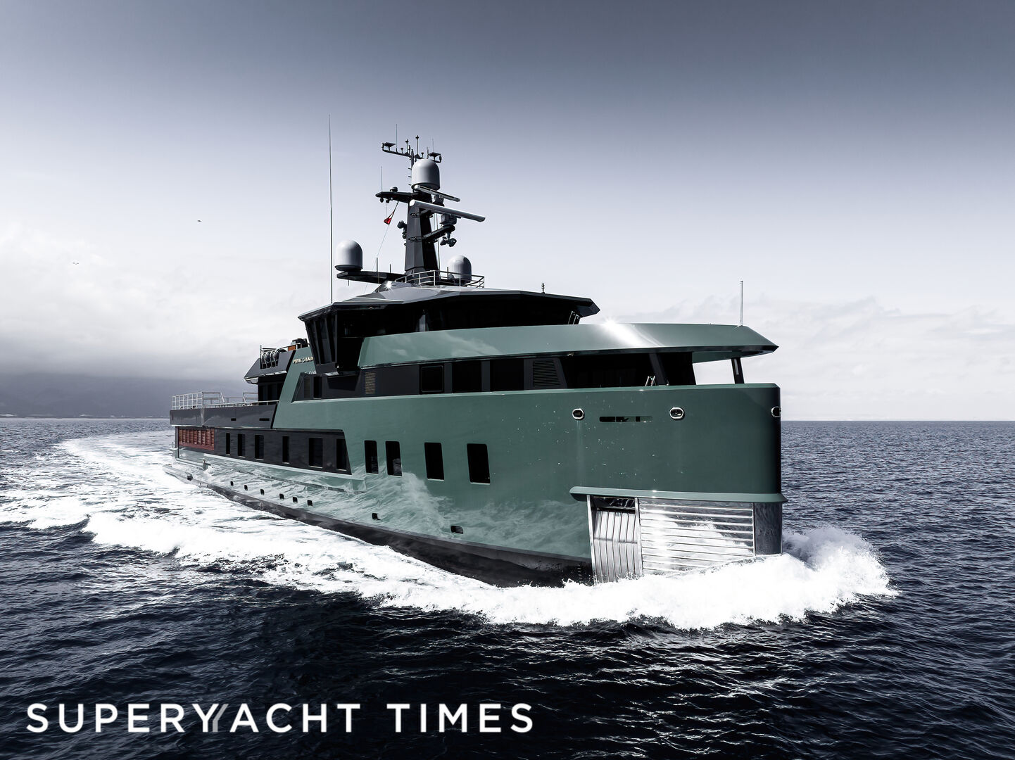 58m Damen SeaXplorer Pink Shadow completes sea trials