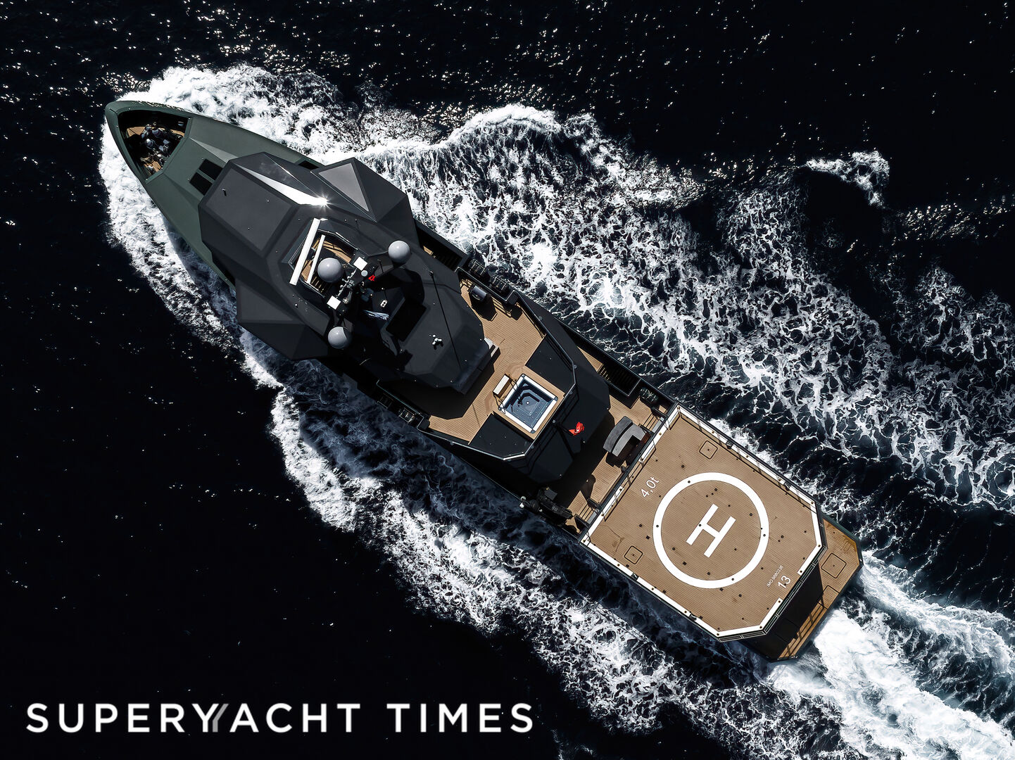 58m Damen Yachting superyacht Pink Shadow delivered