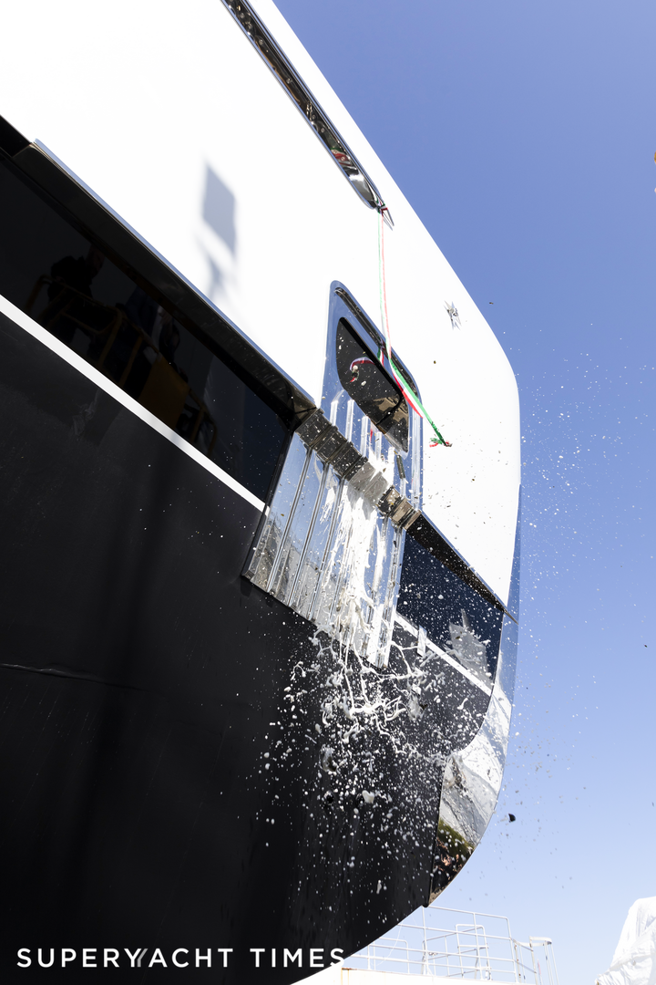 Admiral launches 55m superyacht Silver Star and unveils Giorgio Armani ...