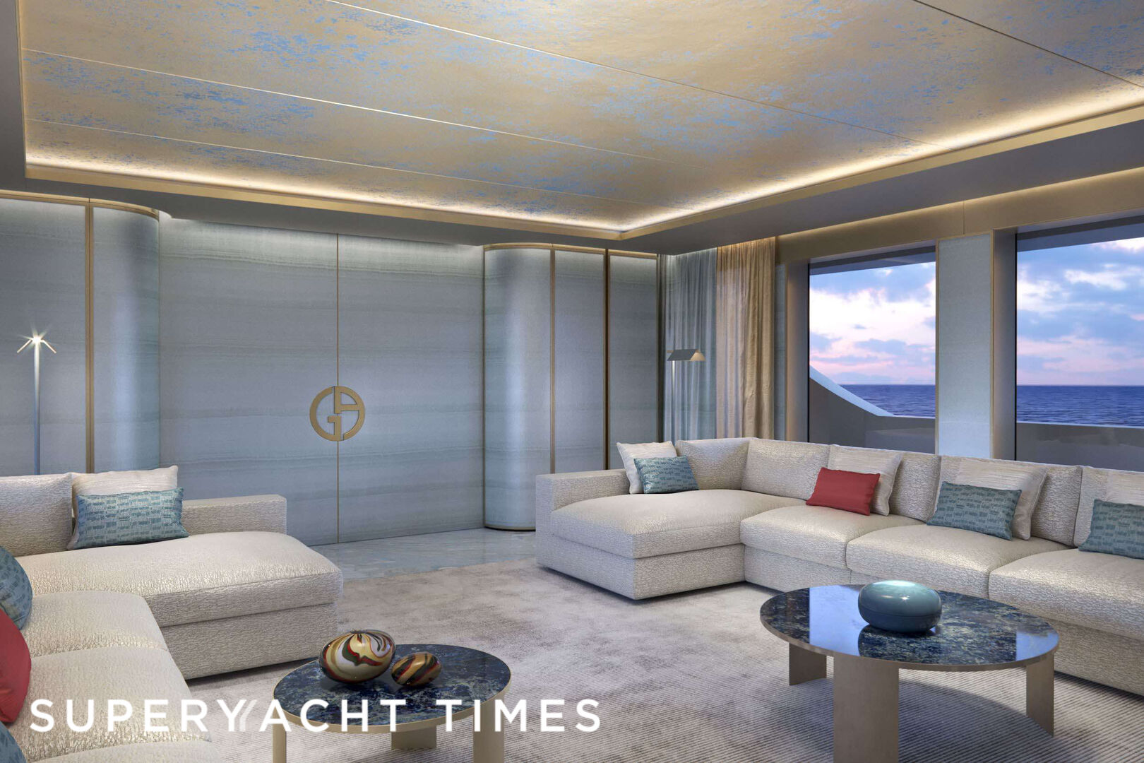Admiral launches 55m superyacht Silver Star and unveils Giorgio Armani ...