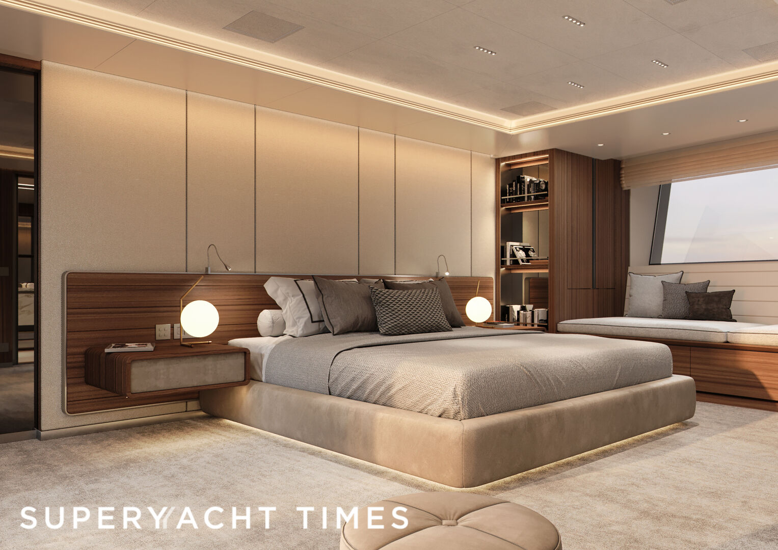 Para Bellum: Interior renderings for 47m Sanlorenzo superyacht unveiled ...